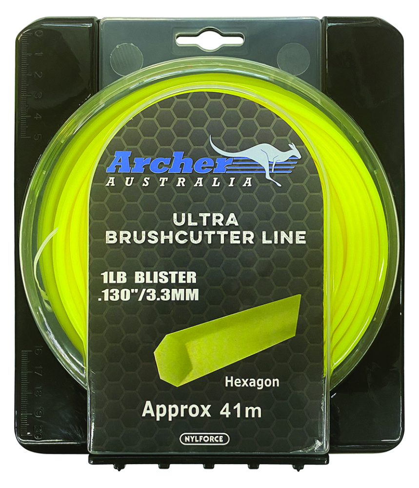 ARCHER ULTRA BRUSHCUTTER LINE TIRPAN MİSİNA İPİ (ALTIGEN) 3.3 MM 41 ...